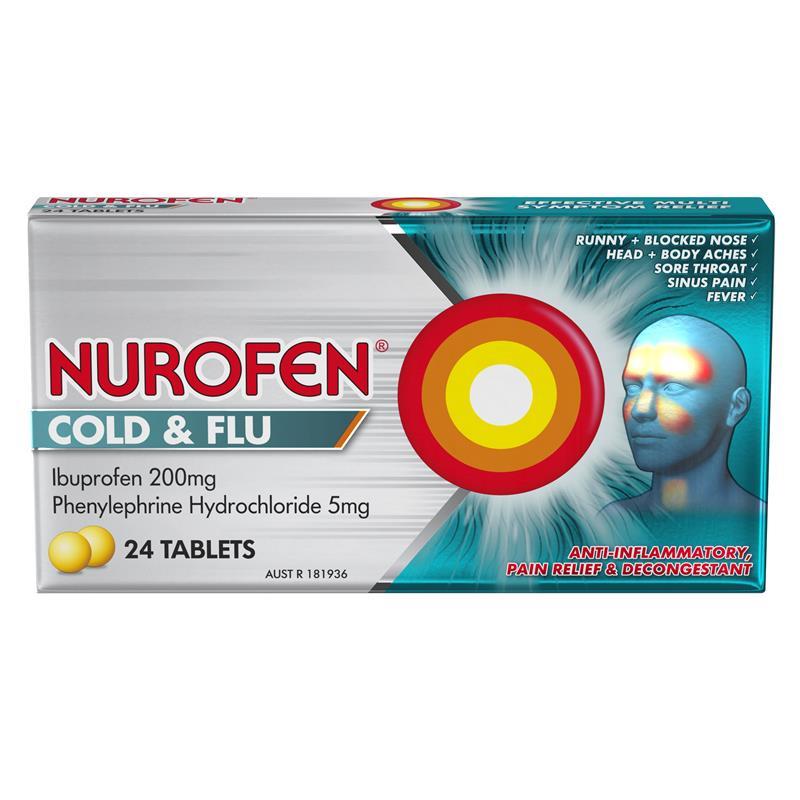 Nurofen Cold & Flu 12 Tablets