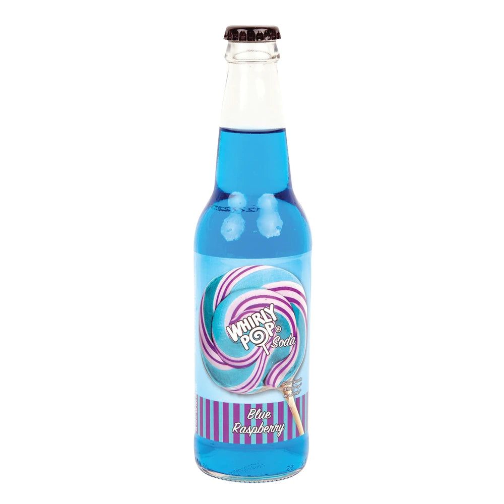 WHIRLY POP SODA BLUE RASPBERRY 355mL