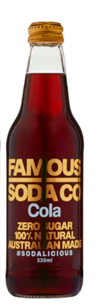 Famous Soda Co Cola 330ml