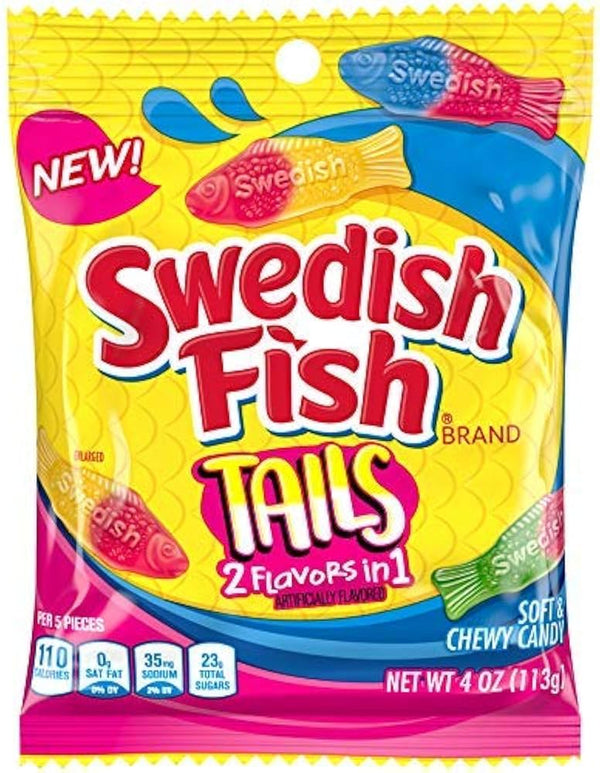 Swedish Fish 2 Flavours in 1